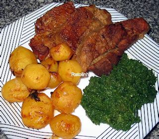 Vitela Assada esparregado de espinafres Receita rápida e simples