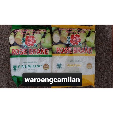 Jual Gula Pasir Rose Brand Premium Gula Tebu Kg Shopee Indonesia