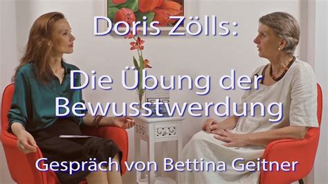 Zen Meisterin Doris Z Lls Bungen Zum Erwachen Und Bewusstsein Youtube