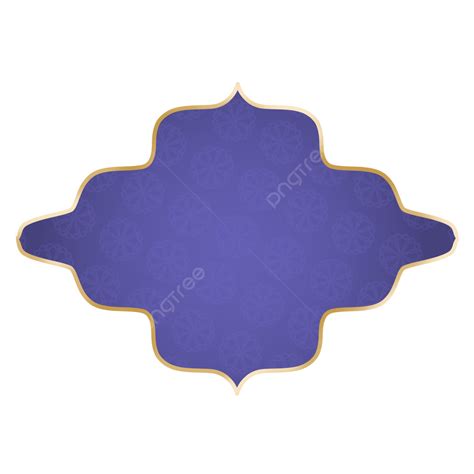 Luxury Purple Islamic Banner Luxury Purple Banner Islamic Text Box