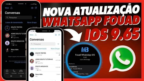 SAIU NOVA ATUALIZAÇÃO WHATSAPP FOUAD IOS 9 65 WHATSAPP IGUAL DO