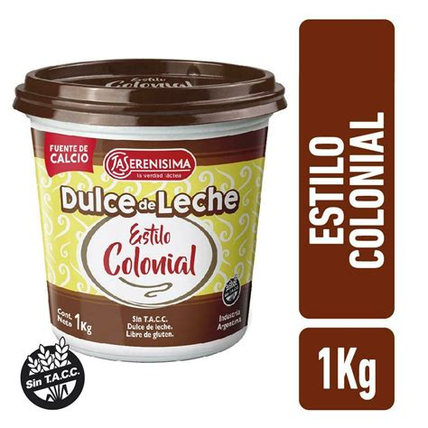 Dulce Leche Estilo Colonial La Serenisima 1 Kg