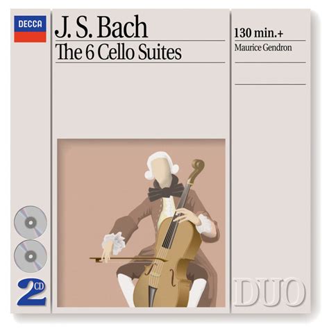 Bach J S The 6 Cello Suites Album By Johann Sebastian Bach Spotify