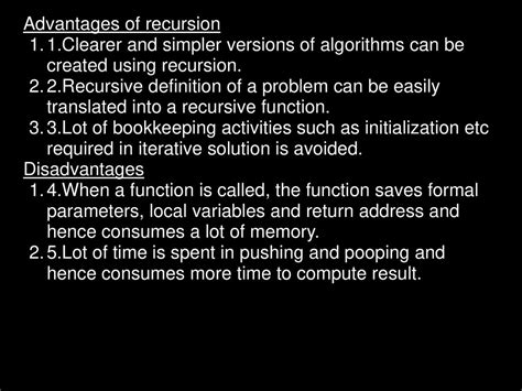 7 recursion recursion is the name given for expression anything in terms of itself recursive