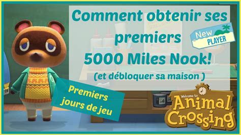 Comment obtenir ses premiers 5000 Miles Nook et débloquer sa maison