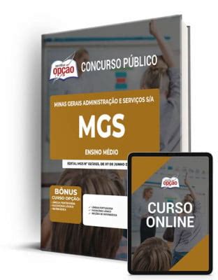 Acesse o material Apostila MGS 2023 Ensino Médio Concurso e Apostilas
