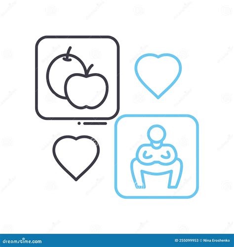 Bad Habits Line Icons Pattern Vector Illustration CartoonDealer