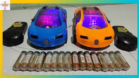 Rc Blue Orange 3D Light Car Unboxing Rimot Control Blue Orange Rc