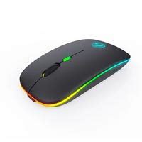 Mouse Sem Fio Fy Recarregável Wireless Led RGB KaBuM