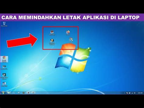 Cara Memindahkan Letak Aplikasi Di Laptop Mengatur Susunan Aplikasi
