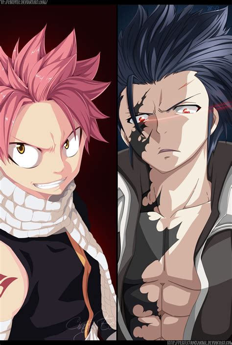 Fairy Tail 427 Natsu Dragneel Vs Gray Fullbuster By CindyEc On DeviantArt