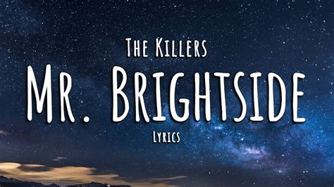 The Killers Mr Brightside Lyrics Youtube