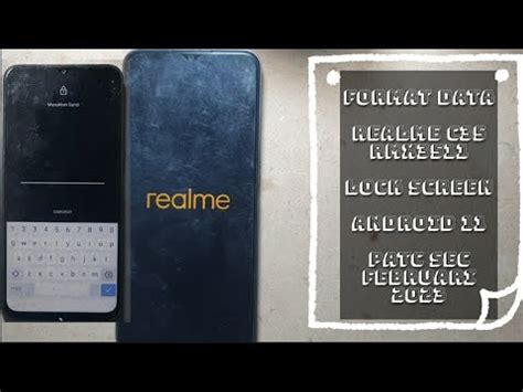 SOLUSI Realme C35 Lupa Sandi Pola Atau Pin Lock Screen YouTube