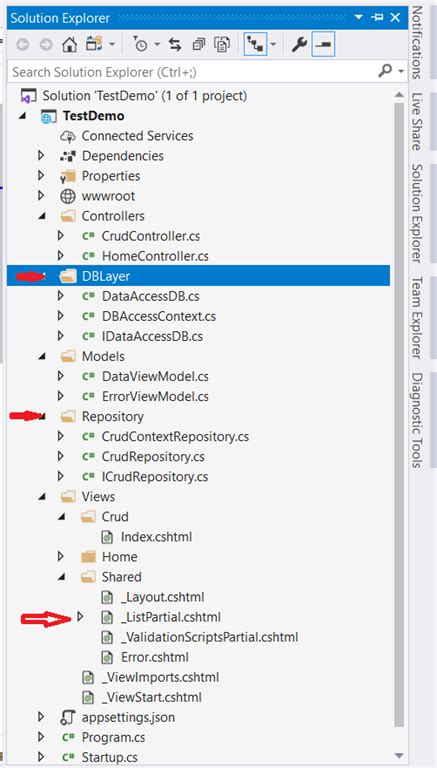 Simple Insert And Select CRUD Operation Using NET Core MVC With ADO