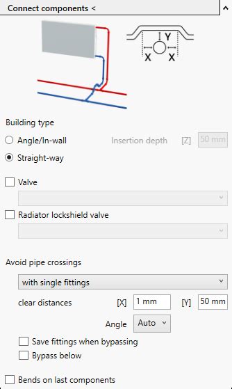 Connecting Components Heating Cooling Knowledge Base Revit LINEAR