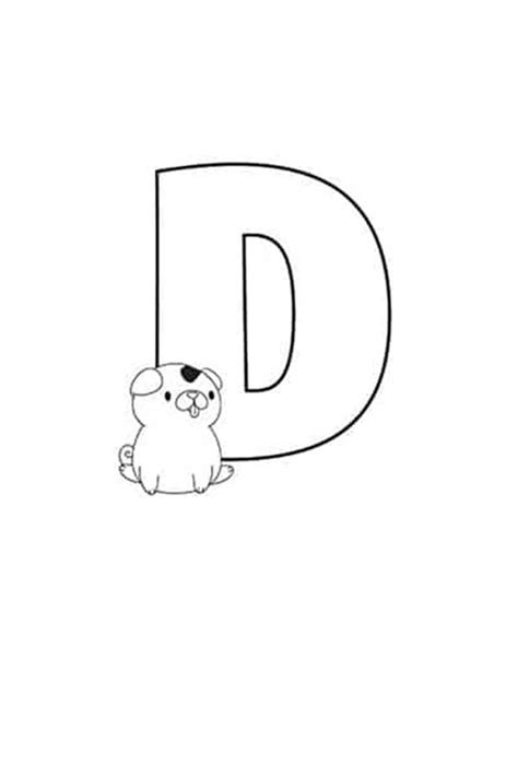 33 Desenhos de Letra D Atividades Moldes e Figuras de Alfabetização