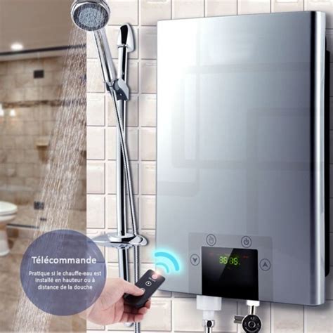Chauffe eau electrique instantané Triphasé 12 KW pour douche et lavabo