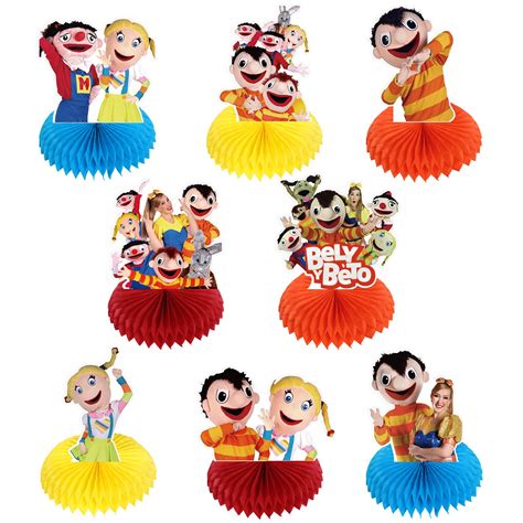 Buy Beto Y Bely Party Decorations Honeycomb Centerpiece Pieces Music