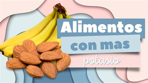 Lista De Los Alimentos Con M S Potasio Deporte Free Entrenamiento Y