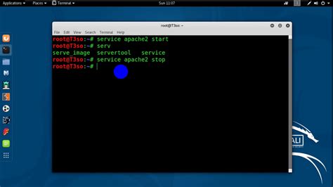 How To Start Stop And Restart Apache Server In Kali Linux YouTube