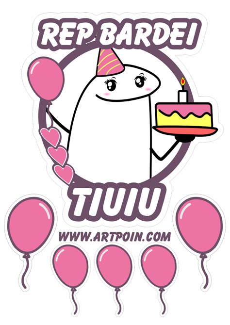 Topo De Bolo Para Imprimir Flork Of Cows Happy Birthday Artigos De