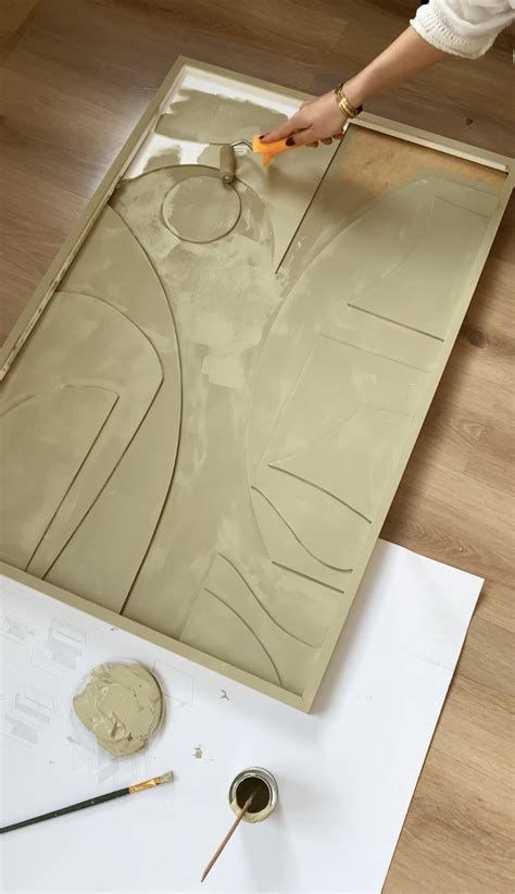 DIY Tableau En Relief Home Inspiration By Manon Thonnard