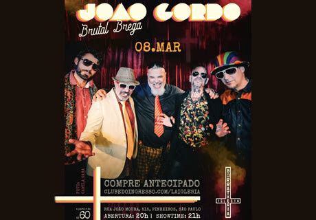 JOÃO GORDO BRUTAL BREGA SÃO PAULO SP Roadie Crew