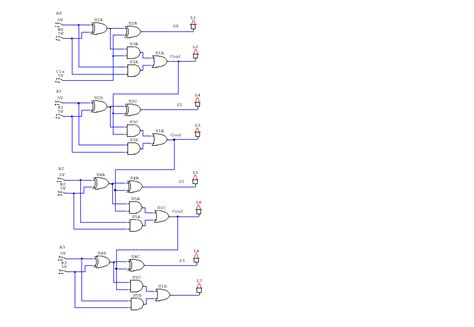 Draw And Explain Bit Binary Adder Circuit