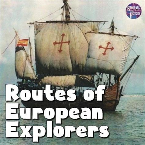 Routes Of Famous European Explorers