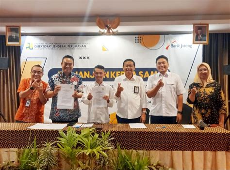 Kementerian PUPR Gandeng Bank Jateng Salurkan BSPS Tahun 2023 Kepada
