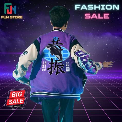 Terbaru Jacket Echo PH Varsity M4 World Championship Big Size L Xl M