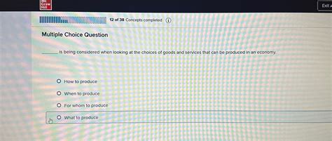 Solved Megrawhiliexit A Of Concepts Completed Chegg