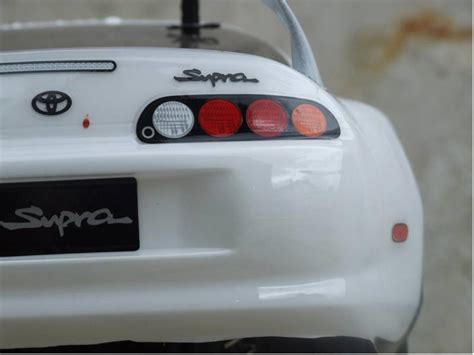 58392 Toyota Supra Drift From Ranger Blue Showroom Drifting Tamiya