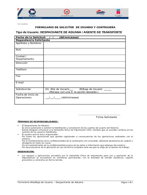 Completable En línea Realizar la inscripcin en el Registro Especial