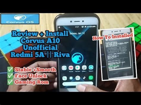 Review Instal Rom Corvus A Unofficial Redmi A Riva Android