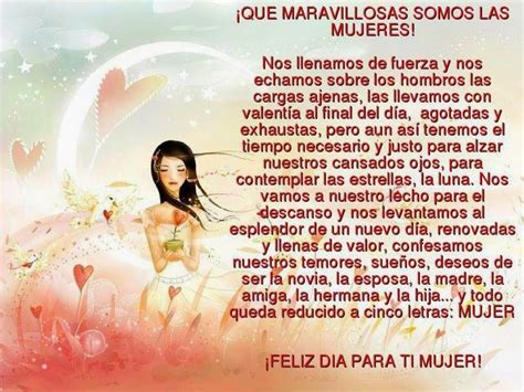 Tarjetas Y Poemas Para El D A De La Mujer