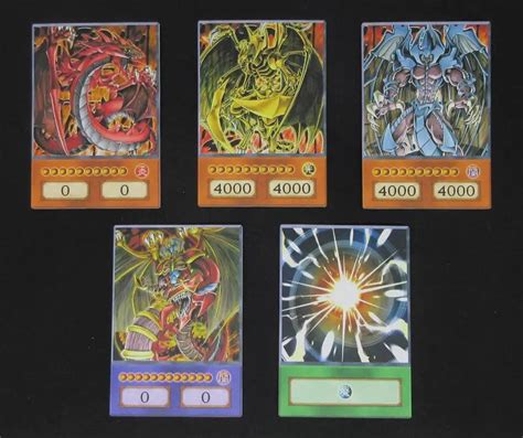 Yu Gi Oh Anime Style Orica GX Card Set Fast Shipping 3 5 Etsy