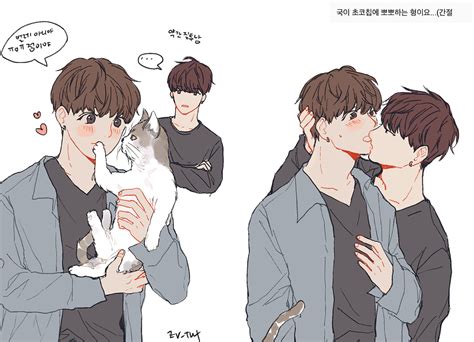Joychii Yoonkook Милые рисунки Фан арт Рисунки