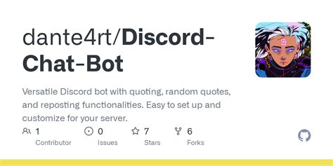 GitHub Dante4rt Discord Chat Versatile Discord With Quoting