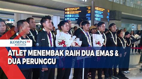 Atlet Menembak Raih Dua Emas Dua Perunggu Kompas TV Vidio