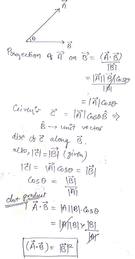 [solved] consider two vectors a and b and a third vector vector c which is course hero