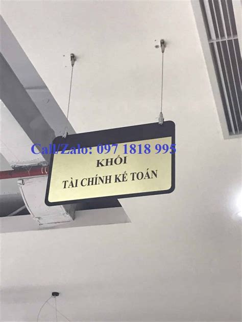 Biển Phòng Thả Trần Biển Treo Trần Văn Phòng Biển Hiệu Niềm Tin