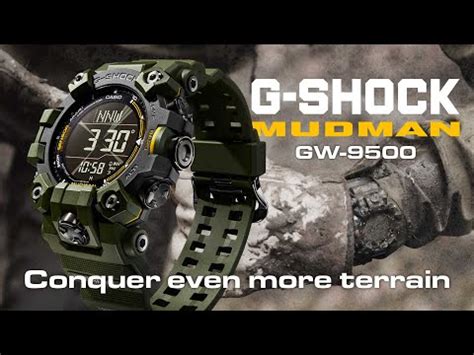 Casio G Shock Mudman GW 9500 3JF Solar Master Of G Land Green Bio Based
