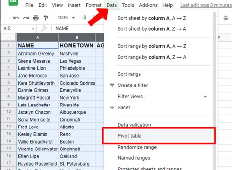Create Pivot Table In Google Sheets Cabinets Matttroy