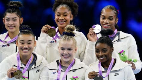 US Womens Gymnastics Team Wins Historic Seventh Consecutive World