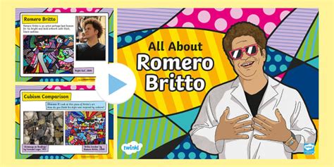 KS2 All About Romero Britto PowerPoint Teacher Made