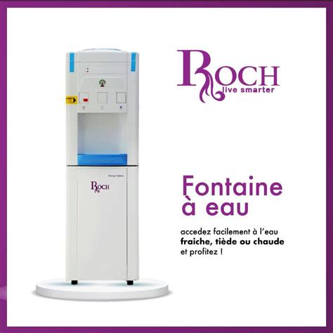 DISTRIBUTEUR ROCH FONTAINE DEAU FRAICHE CHAUDE TIEDE MUNI DUN