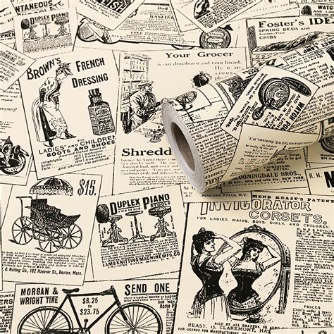 Vintage Newspaper Wallpapers Wallpaper Cave