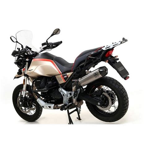 Escape Arrow Moto Guzzi V85 TT 2019 2020 Indy Race Titanio