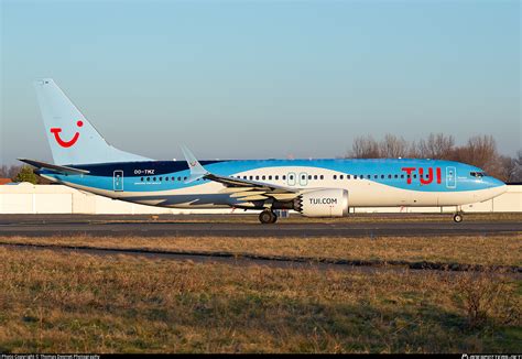 OO TMZ TUI Fly Belgium Boeing 737 8 MAX Photo By Thomas Desmet